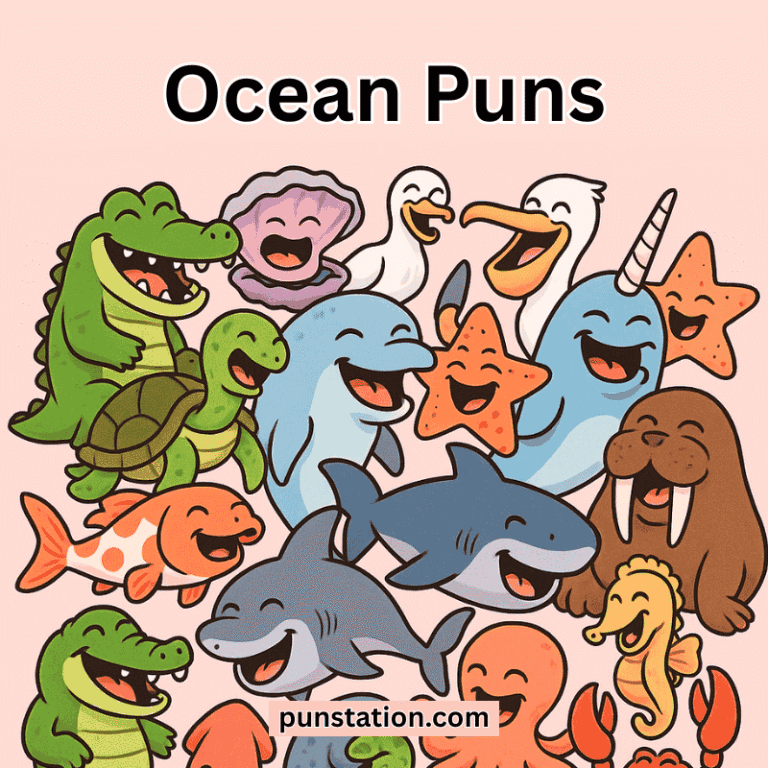 170+ Ocean Puns & Sea Jokes: Funny Marine Wordplay That Makes Waves