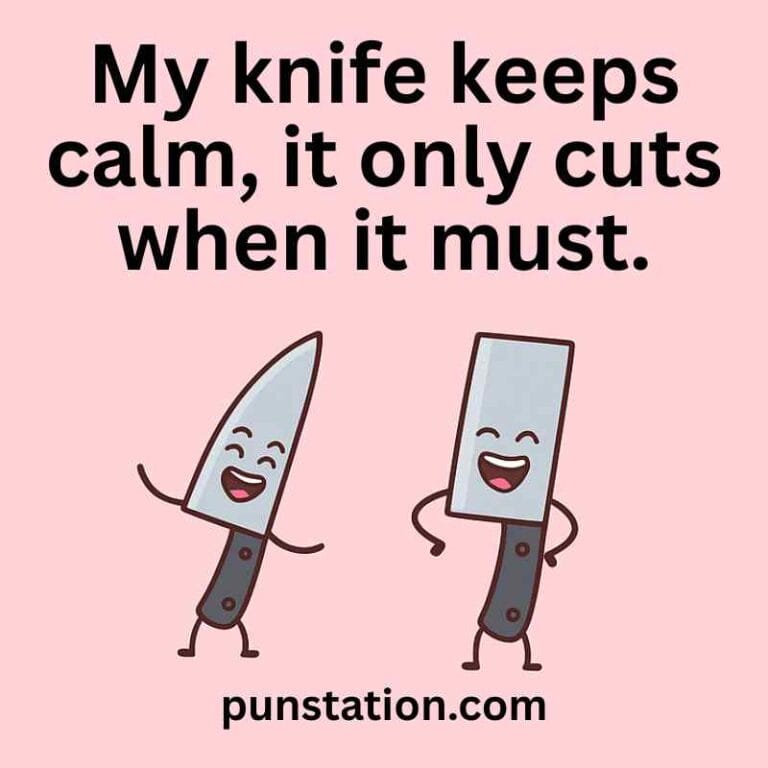 160+ Knife Puns: Cutting-Edge Jokes That Are Seriously Sharp!